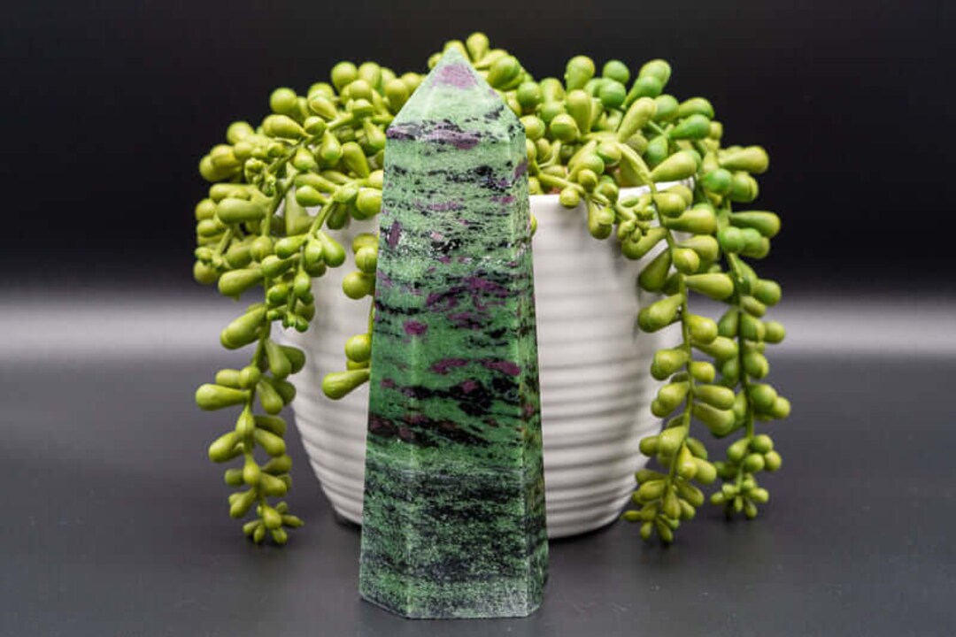 Ruby Zoisite Tower 6 - Etsy