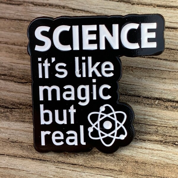 Science Enamel Pin - Etsy