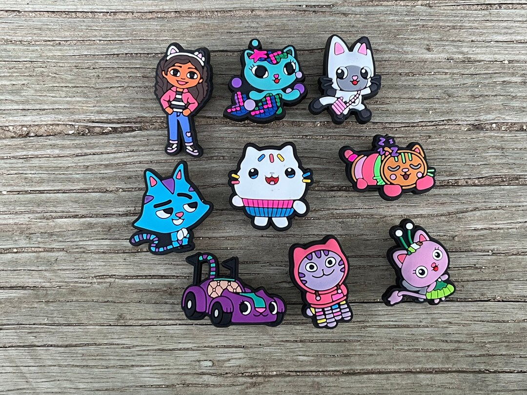 Gabby Cat Charm Set 9pc - Etsy