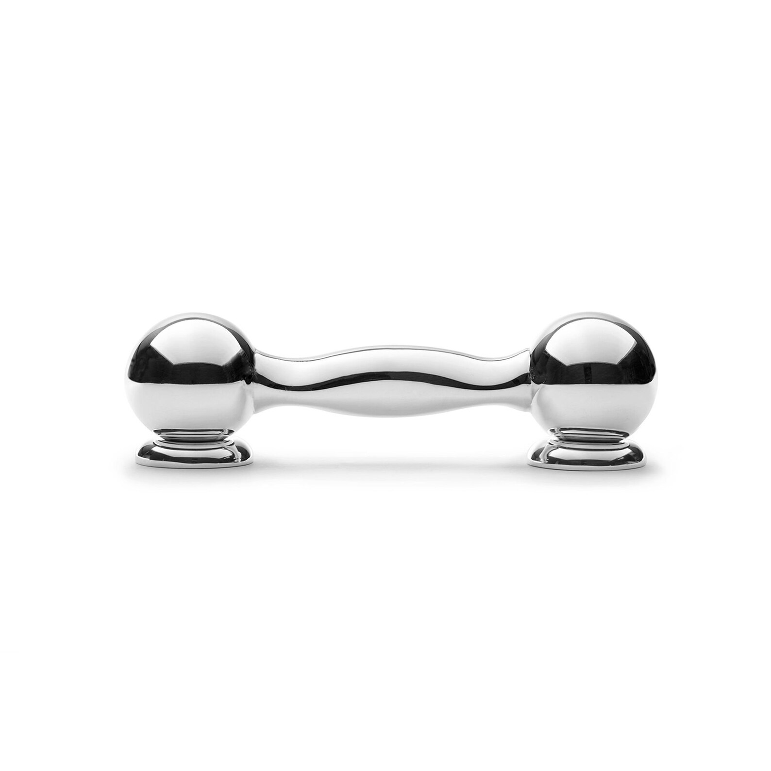 Calming Rattle Baby Barbell - Anxiety Relief Rattle for Adults - Silver ...