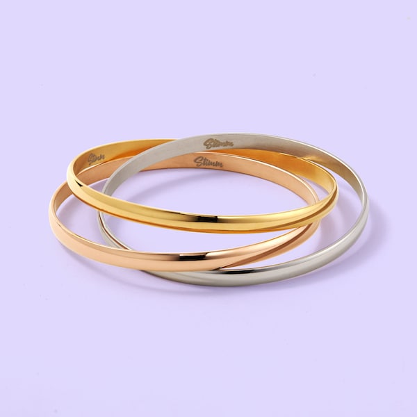 Triple Bangle - Etsy