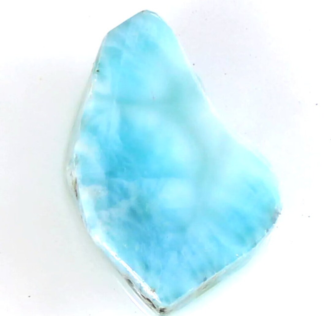 Genuine Natural Blue Larimar Slab Slice 48mm 24g - Etsy