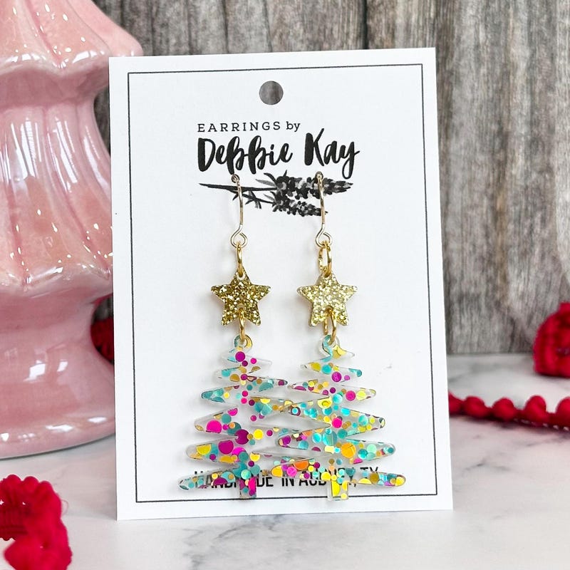 Squiggle Christmas Tree - Etsy