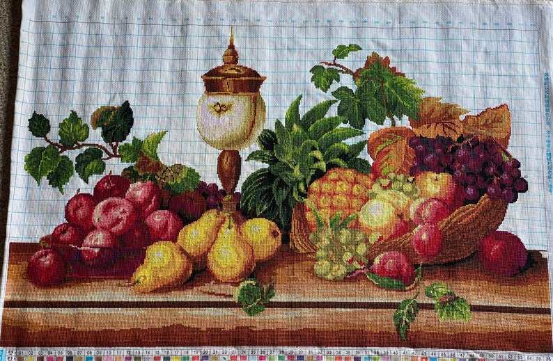 Canvas Completed Painting Hand Work Completed Painting - Etsy