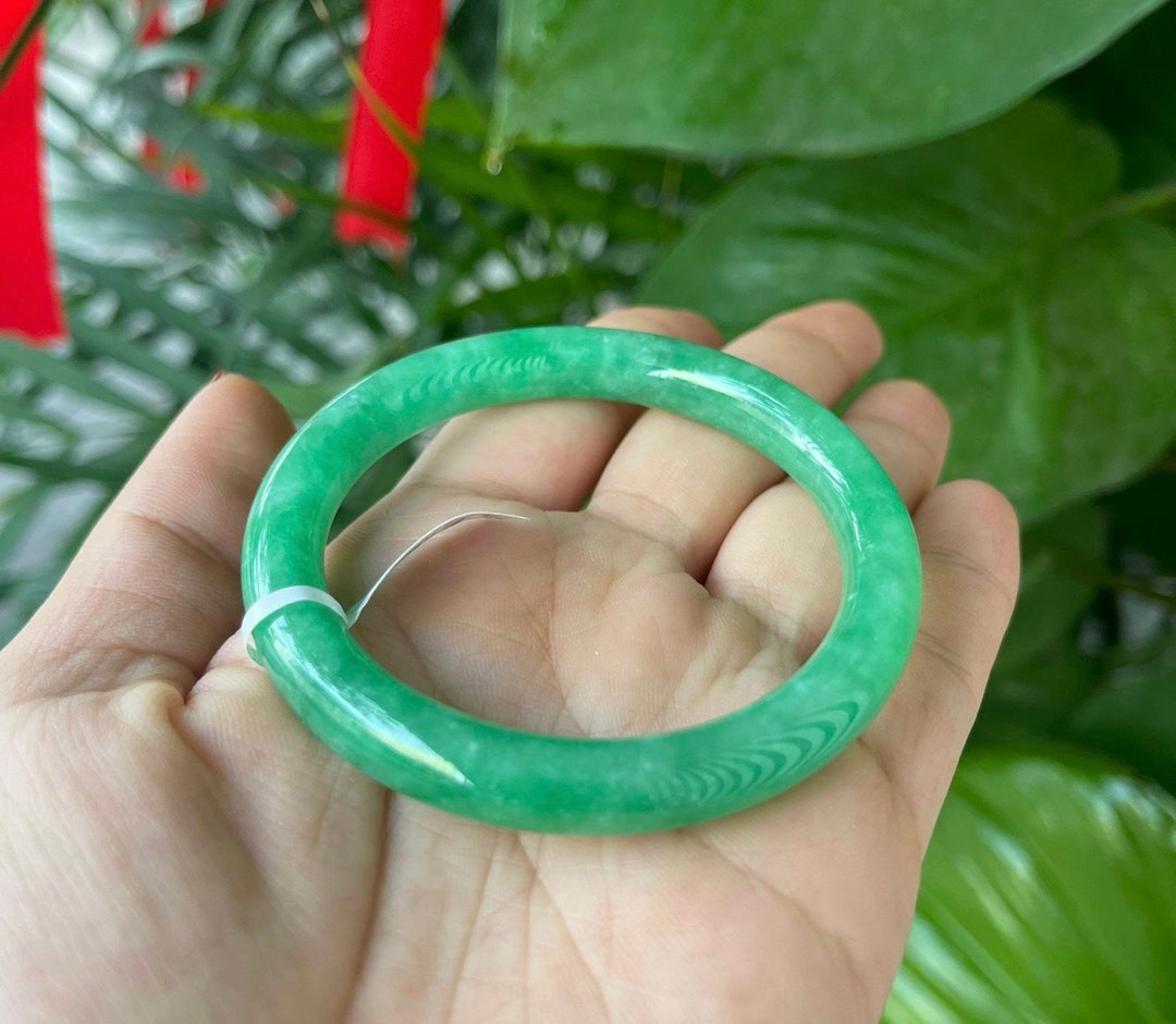 Jade Gemstone Bangle Bracelet, Jade Bangle, Small Wrist Jade Bangle ...