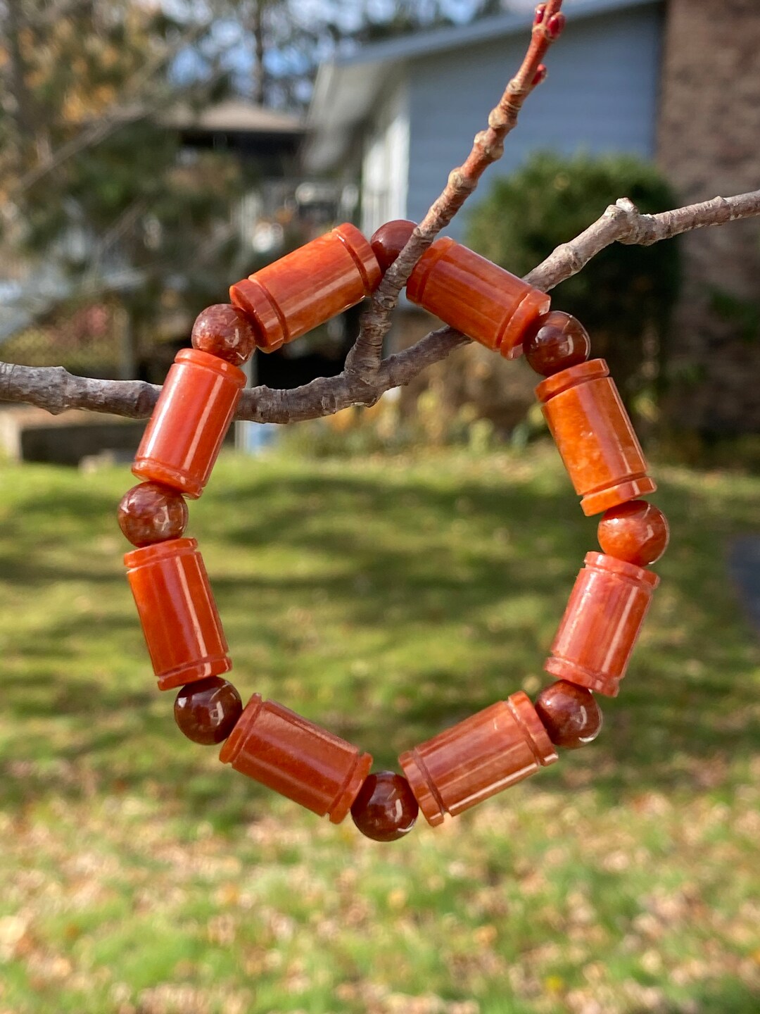 Jade Gemstone Hand Carved Lucky Charm Bracelet, Bracelet Bring Fortune ...