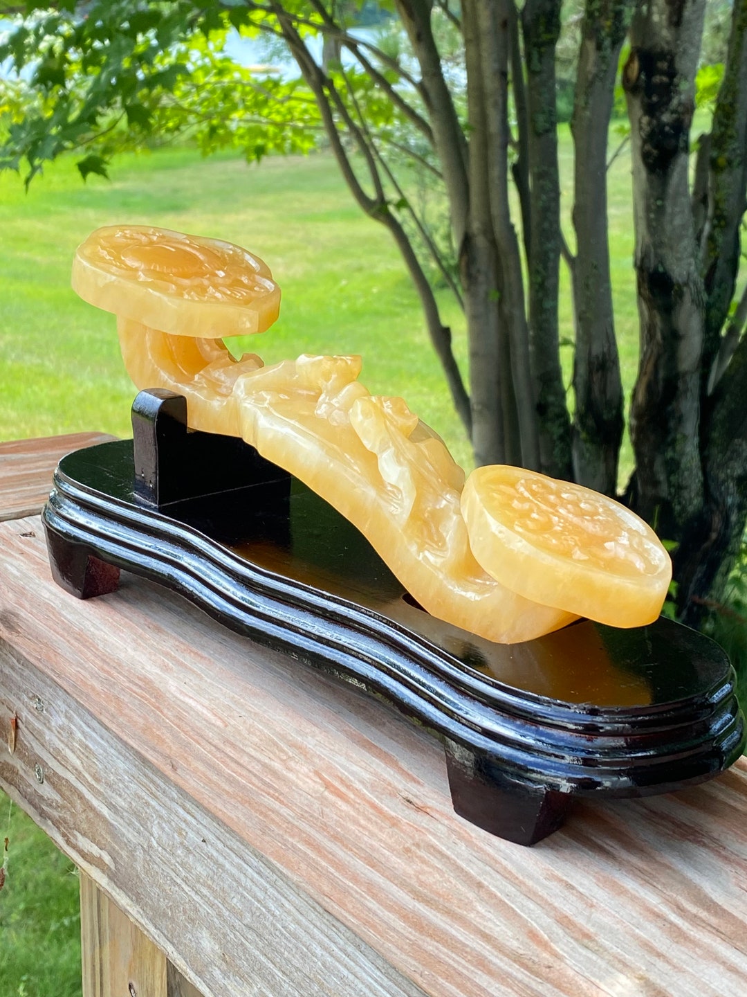 Ruyi Scepter Fengshui Statue Attract Good Luck & Fortune L: 30CM, Wt ...