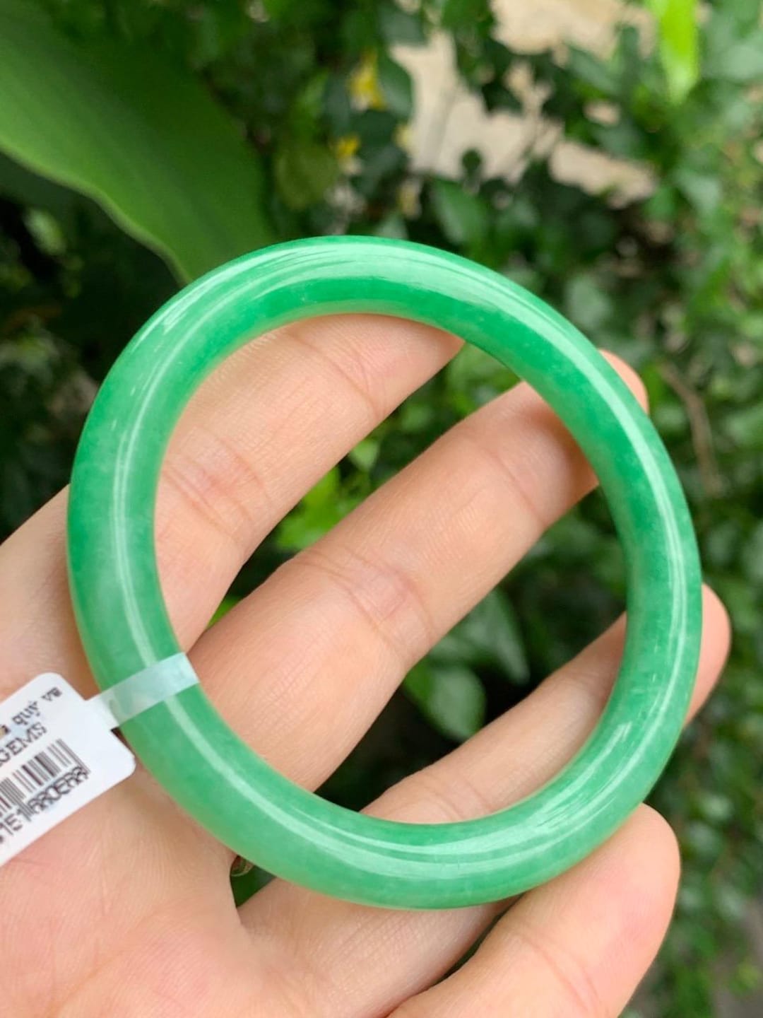 Jade Gemstone Bangle Bracelet, Jade Bangle, Small Wrist Jade Bangle ...