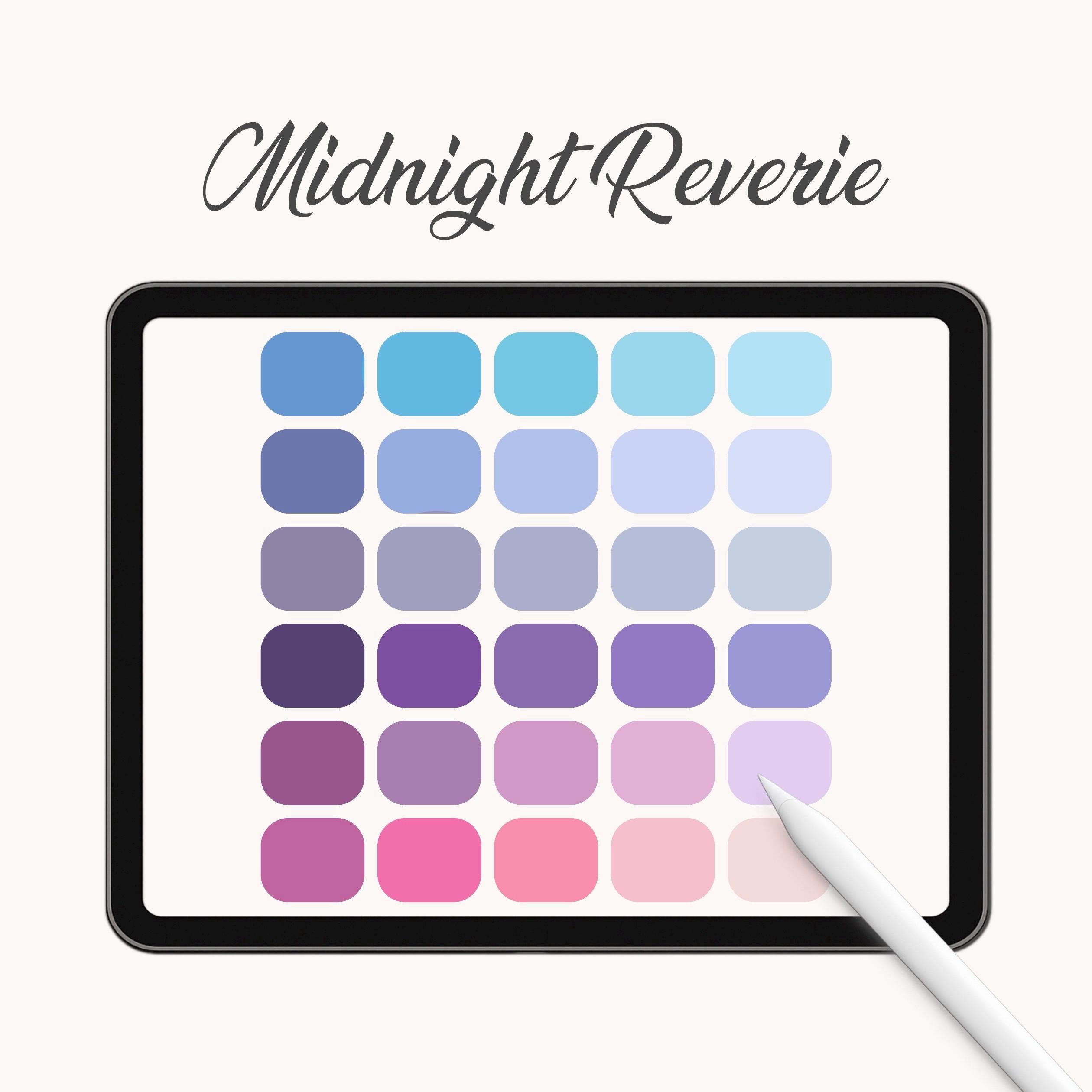 Magical Vibes – 5 Procreate Color Palettes (150 Mystic & Pastel ...