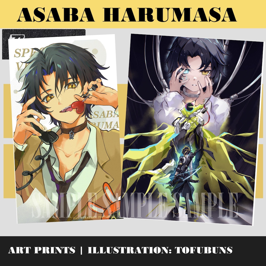 Asaba Harumasa Prints | Zenless Zone Zero - Etsy