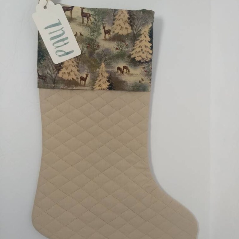 Rustic Christmas Stocking - Etsy