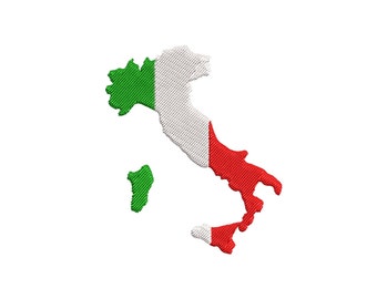 Italy Machine Embroidery Design 2 Sizes 5 X 7-inch Hoop6 X - Etsy