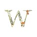 Letter W Machine Embroidery Design - Etsy