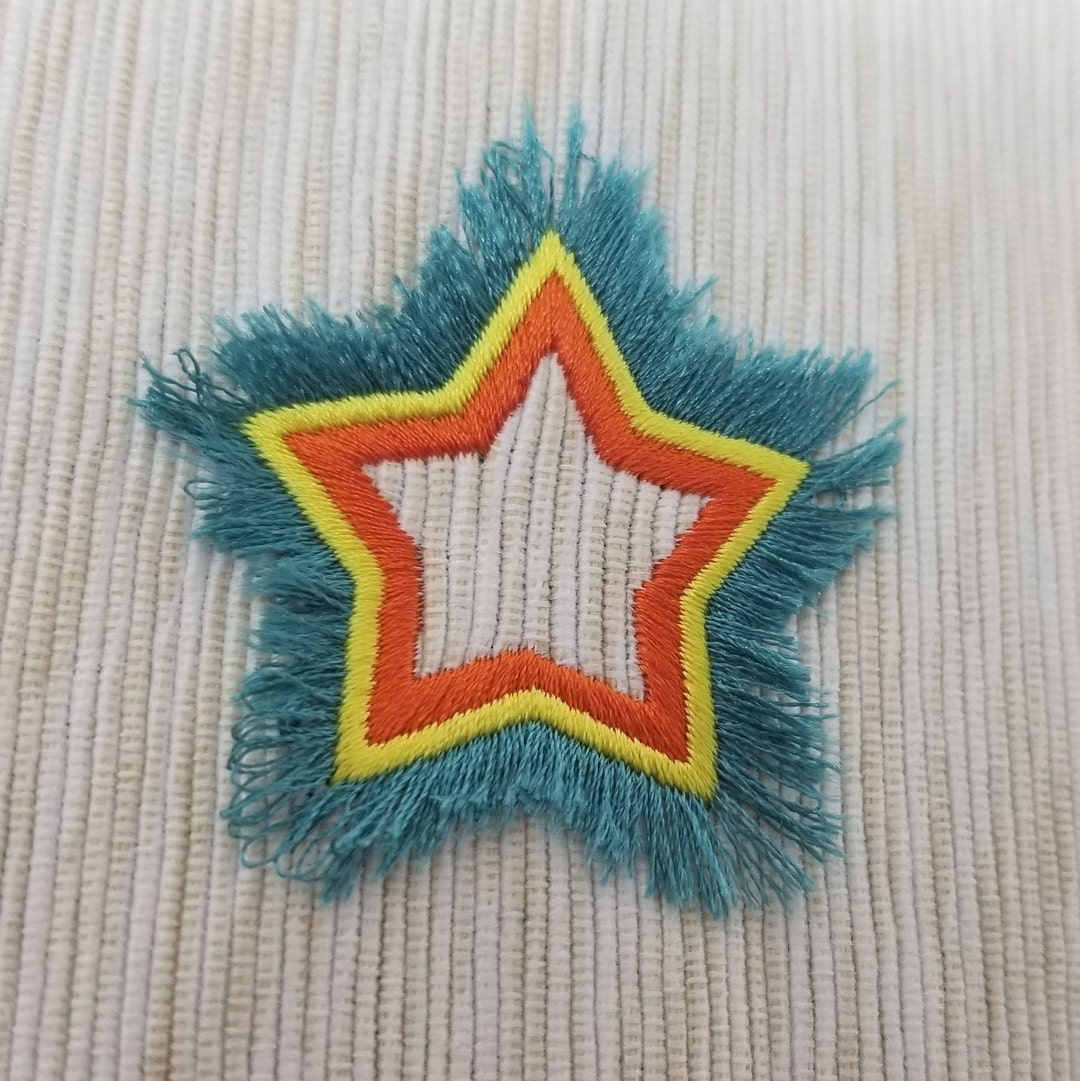 5 Sizes "star" Machine Embroidery Design - Etsy