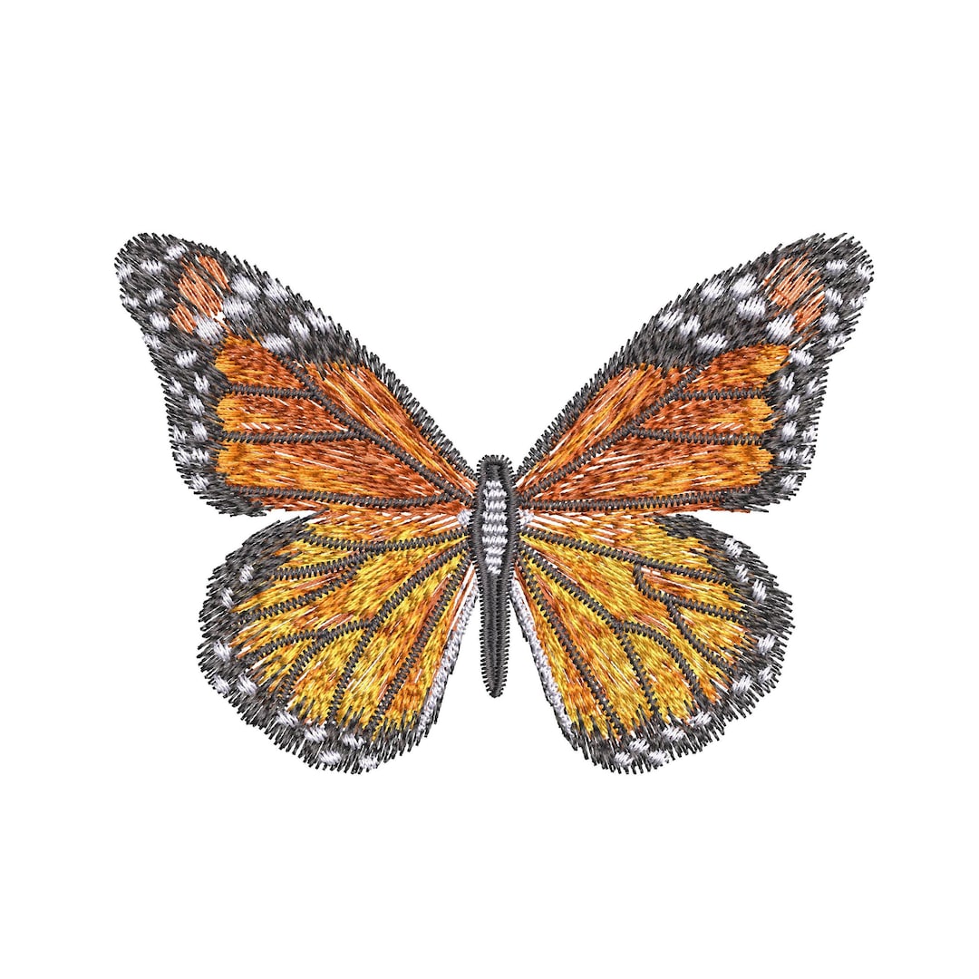 5 Sizes "butterfly" Machine Embroidery Design - Etsy