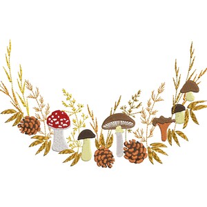 4 Sizes forest Machine Embroidery Design - Etsy