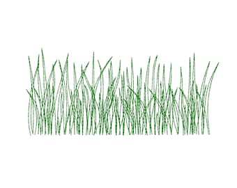 14 Sizes grass Machine Embroidery Design | Etsy
