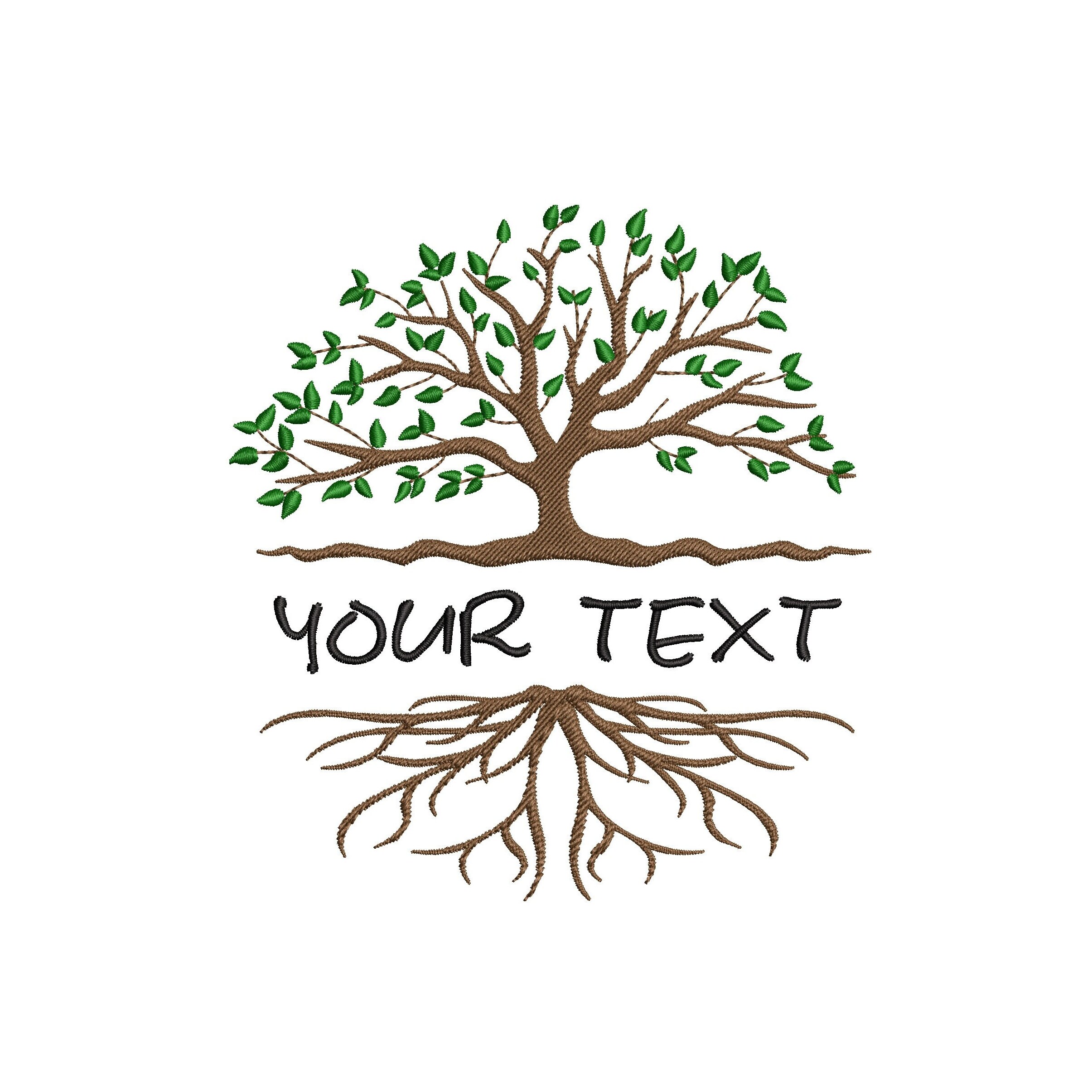 Tree Roots Logo Circle