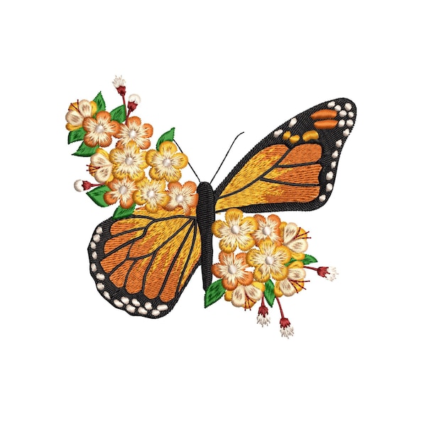 Butterfly Machine Embroidery Designs - Etsy