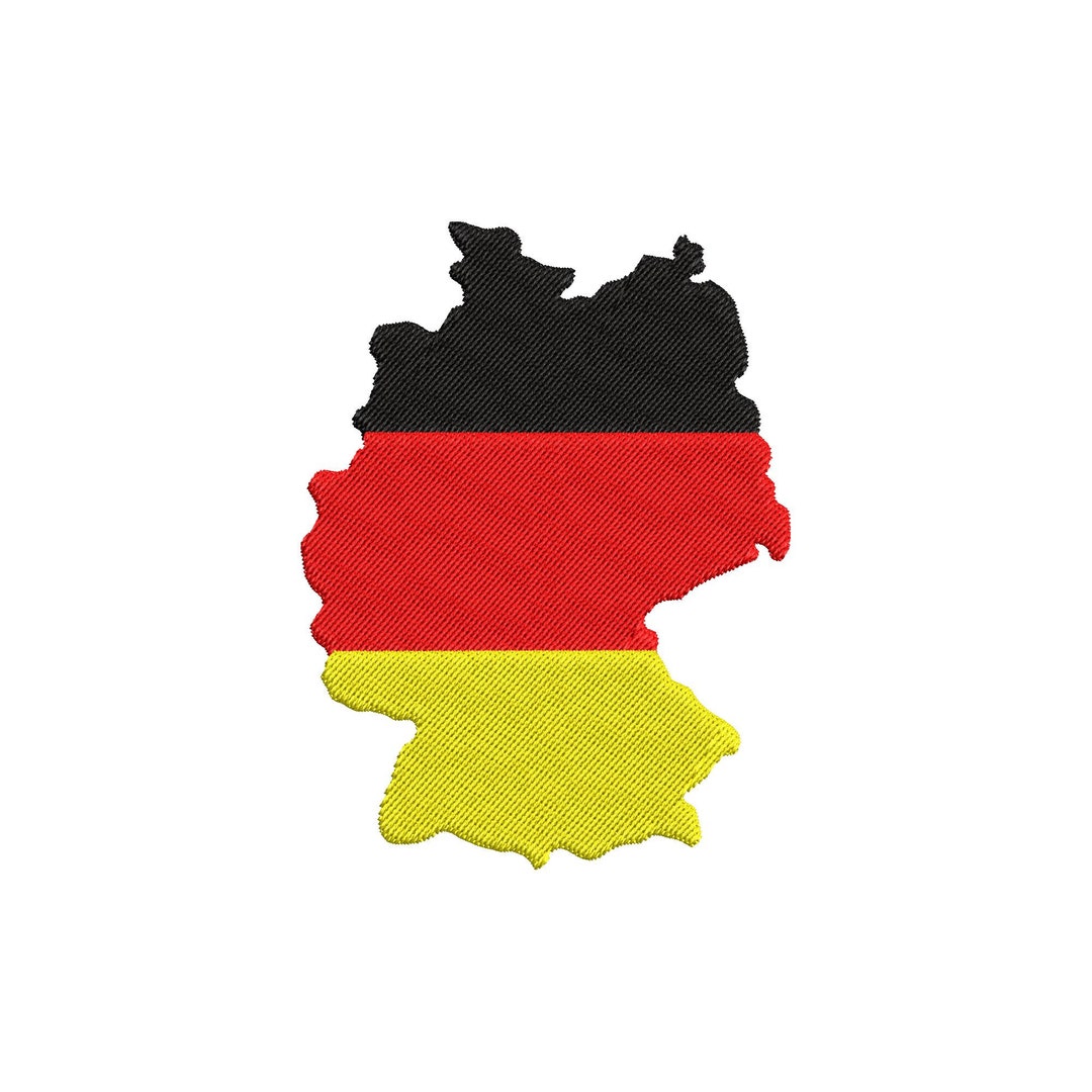 4 Sizes "germany" Machine Embroidery Design - Etsy