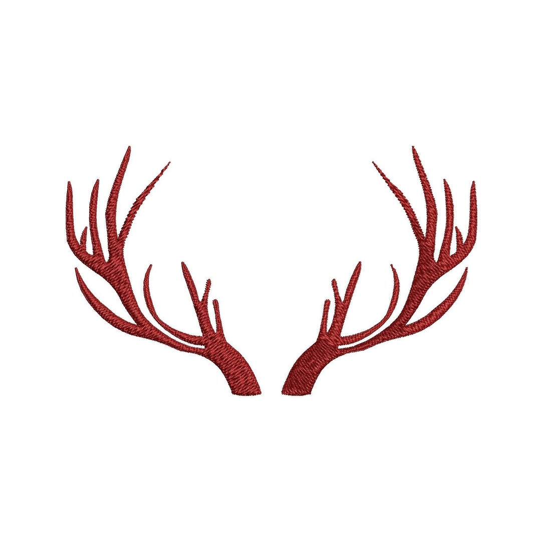16 Sizes "antlers" Machine Embroidery Design - Etsy
