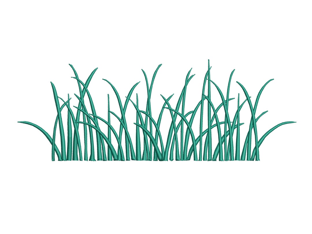 14 Sizes grass Machine Embroidery Design - Etsy