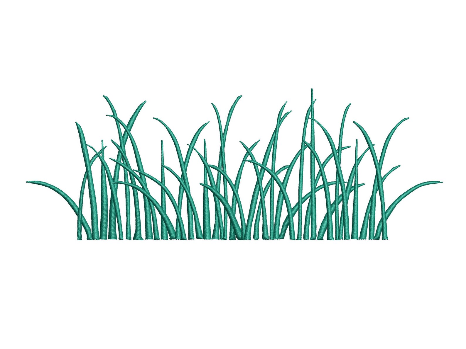 14 Sizes "grass" Machine Embroidery Design - Etsy