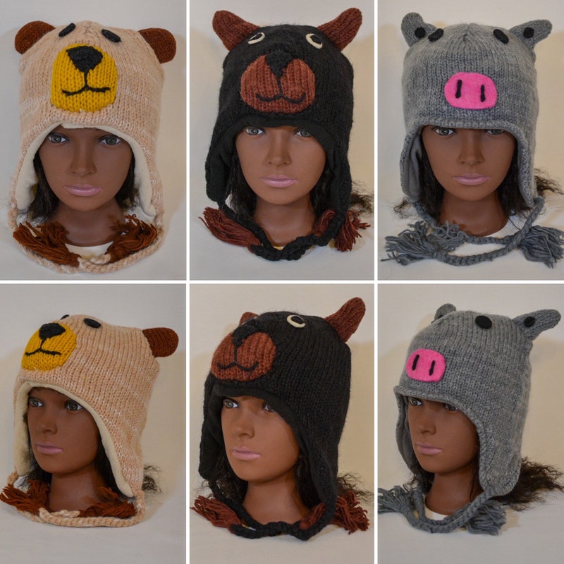 Animal Ear Hat - Etsy