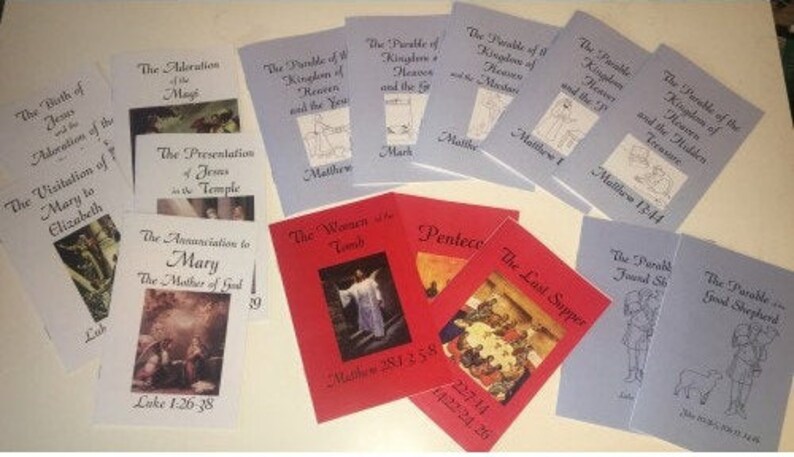 The Fishing Net Parables of Jesus CGS Atrium, Godly Play, Young ...