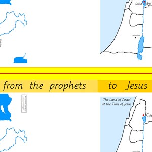 Miracles Strips - Miracles Timelines - Set of 4 - Miracles of Jesus ...