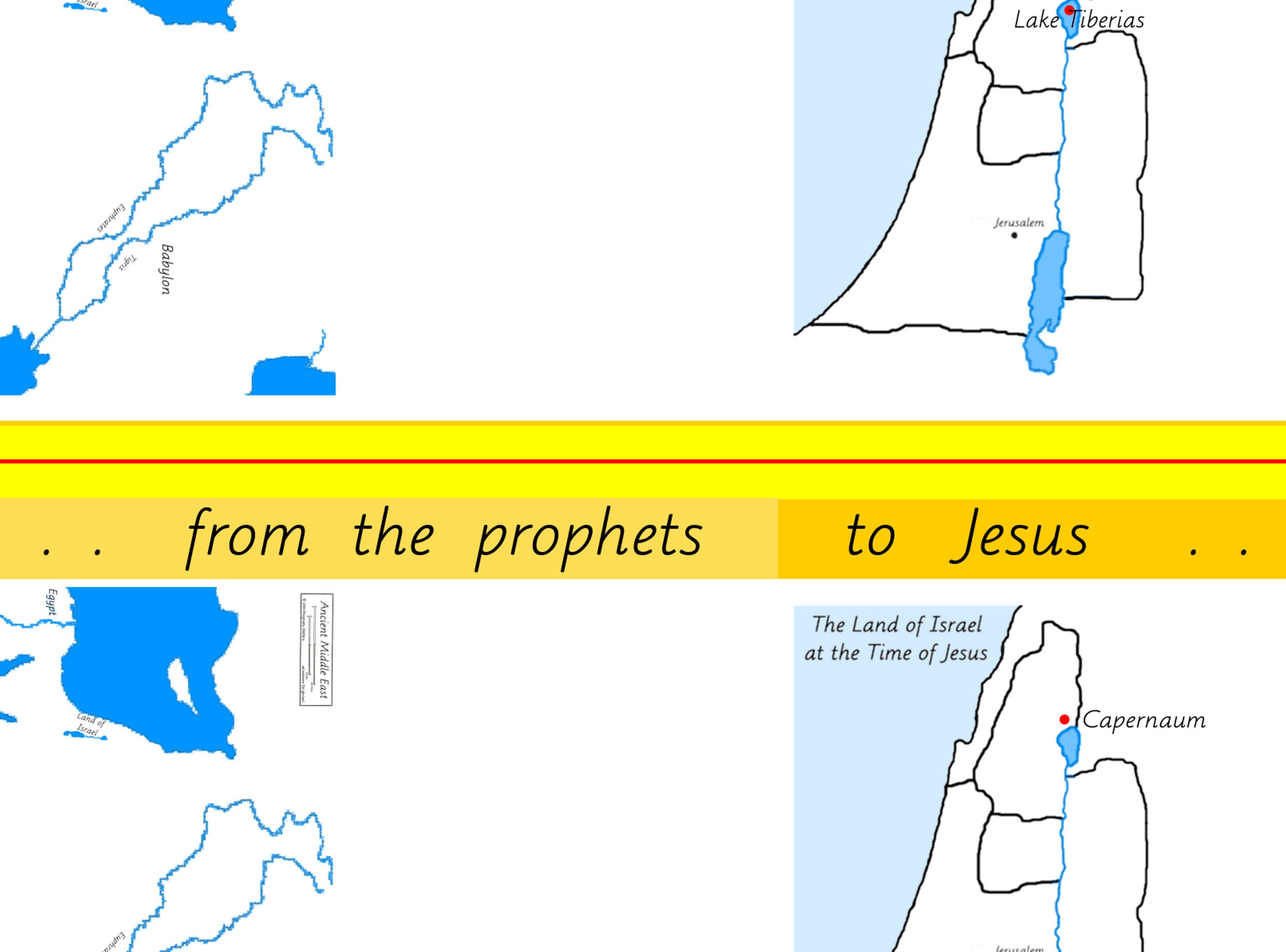 Miracles Strips Miracles Timelines Set of 4 Miracles of Jesus Level 3 ...
