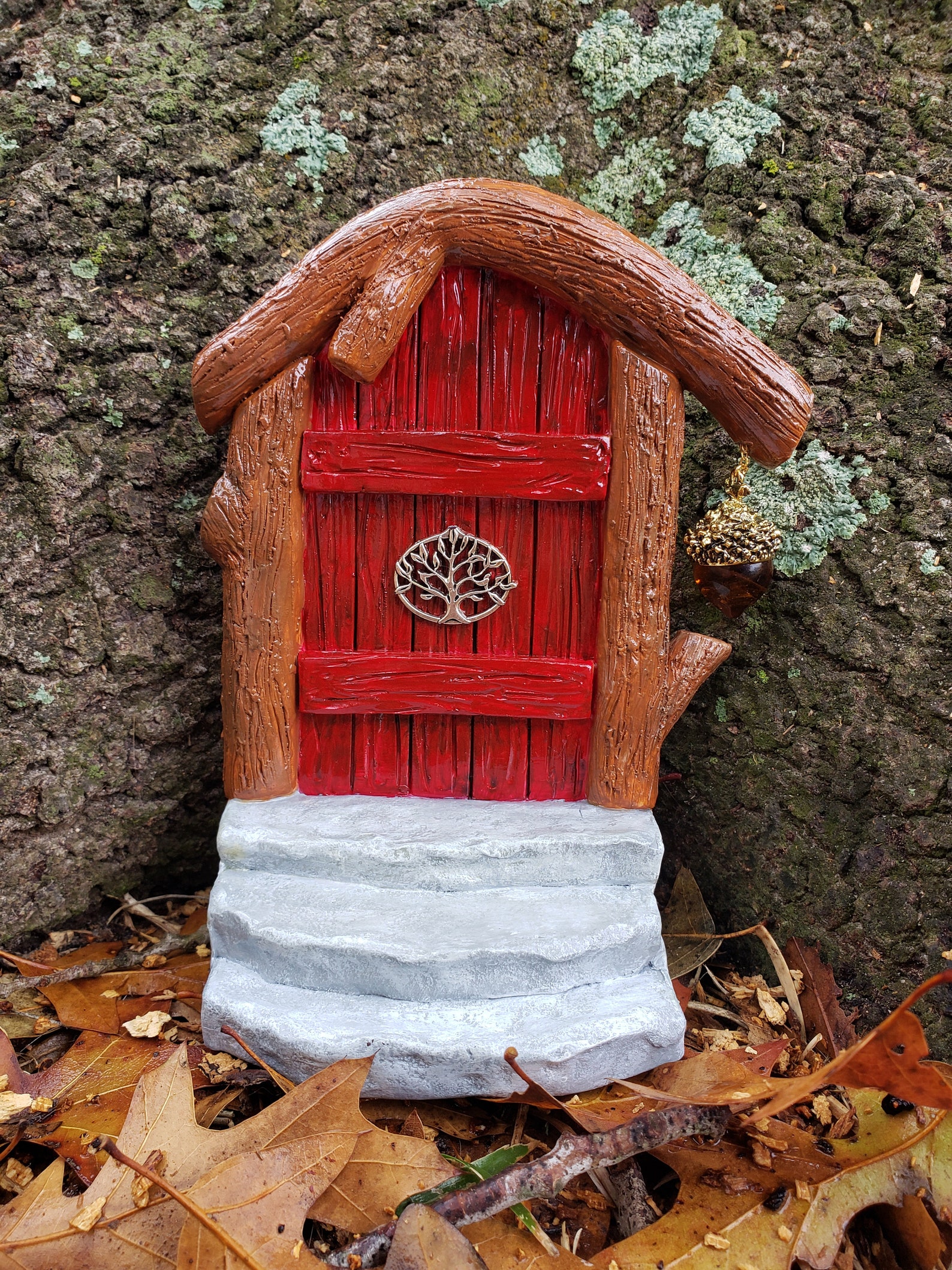 Handmade fairy door handmade fae door fairy portal fairy | Etsy