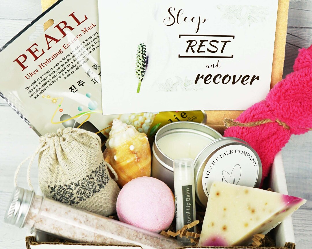 SPA PACKAGE. Sleep, Rest, Recover. Gift Box. Spa Gift Box. Healing Gift ...