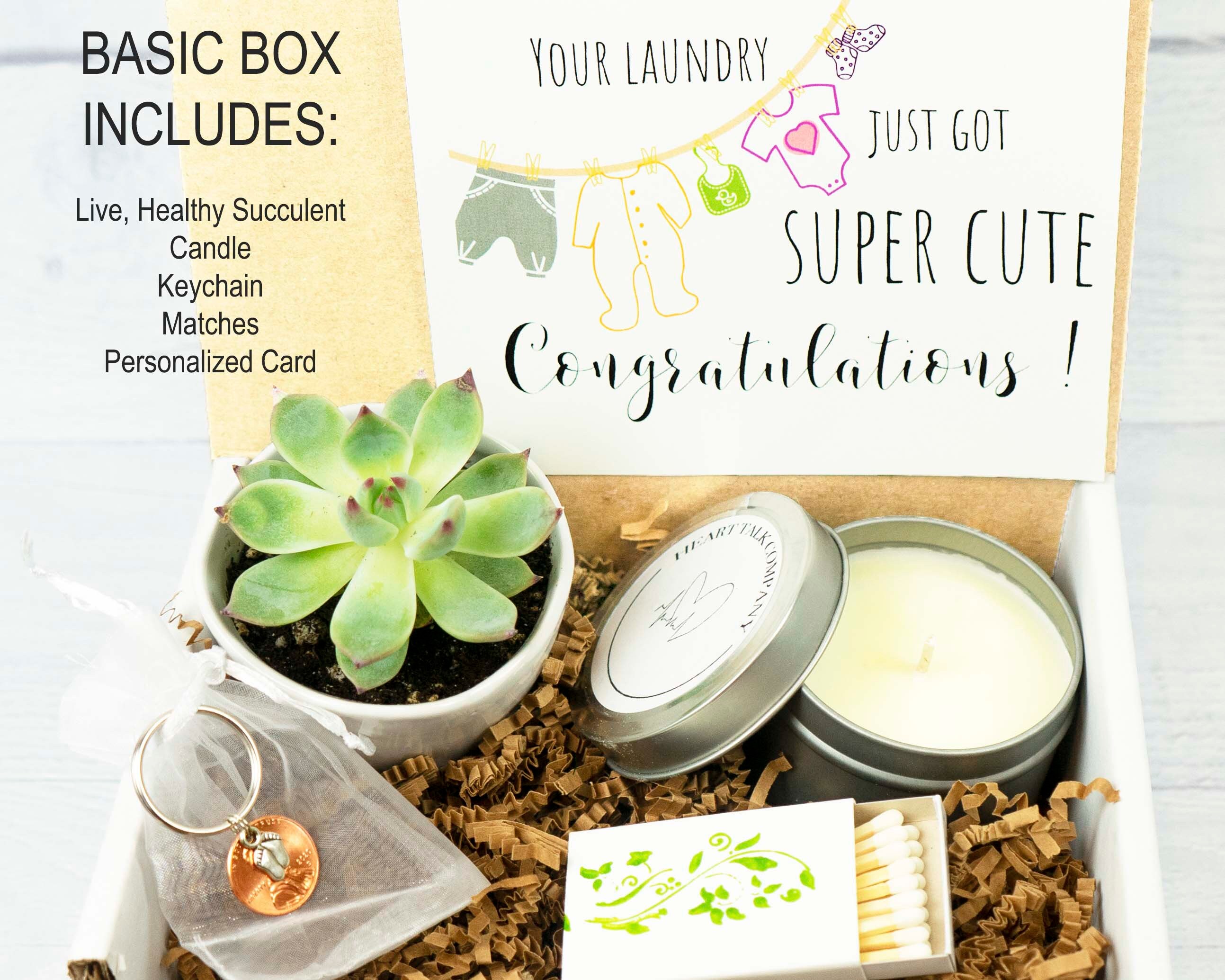 BABY GIFT. CONGRATULATIONS. Mommy Gift Box. Baby Gift Box. | Etsy