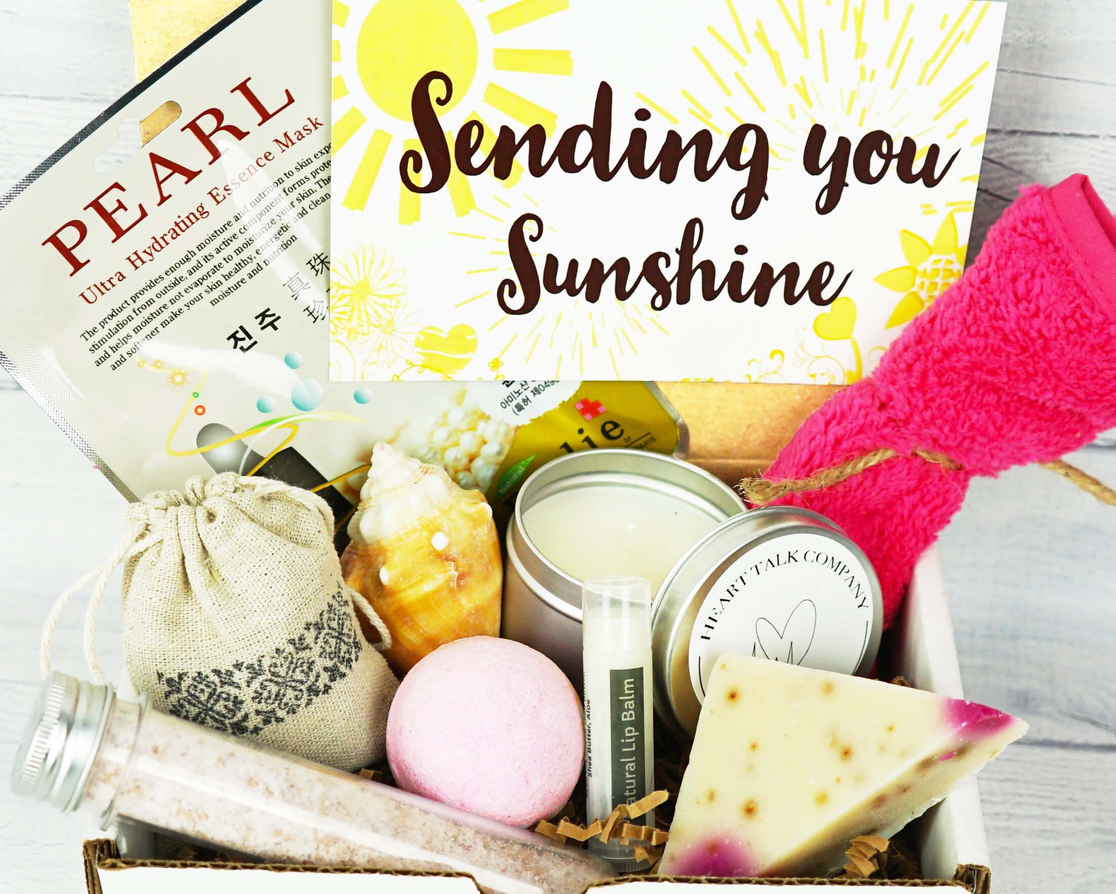 SPA GIFT Box. Sending SUNSHINE. Gift Box. Spa Gift Box. Best - Etsy