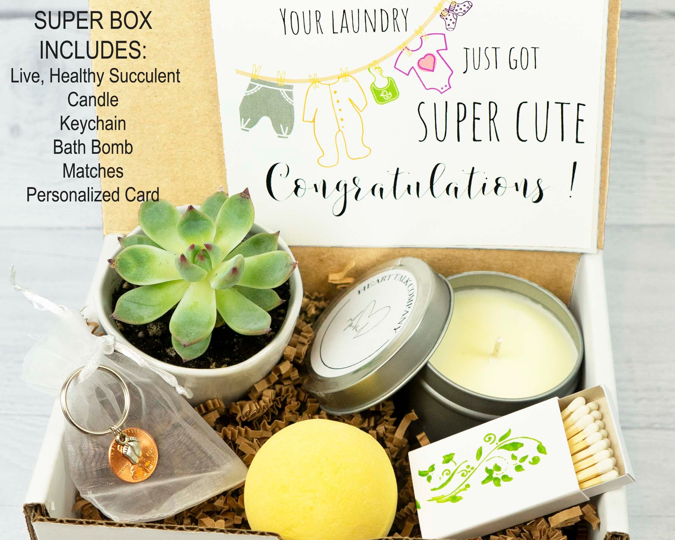 BABY GIFT. CONGRATULATIONS. Mommy Gift Box. Baby Gift Box. | Etsy