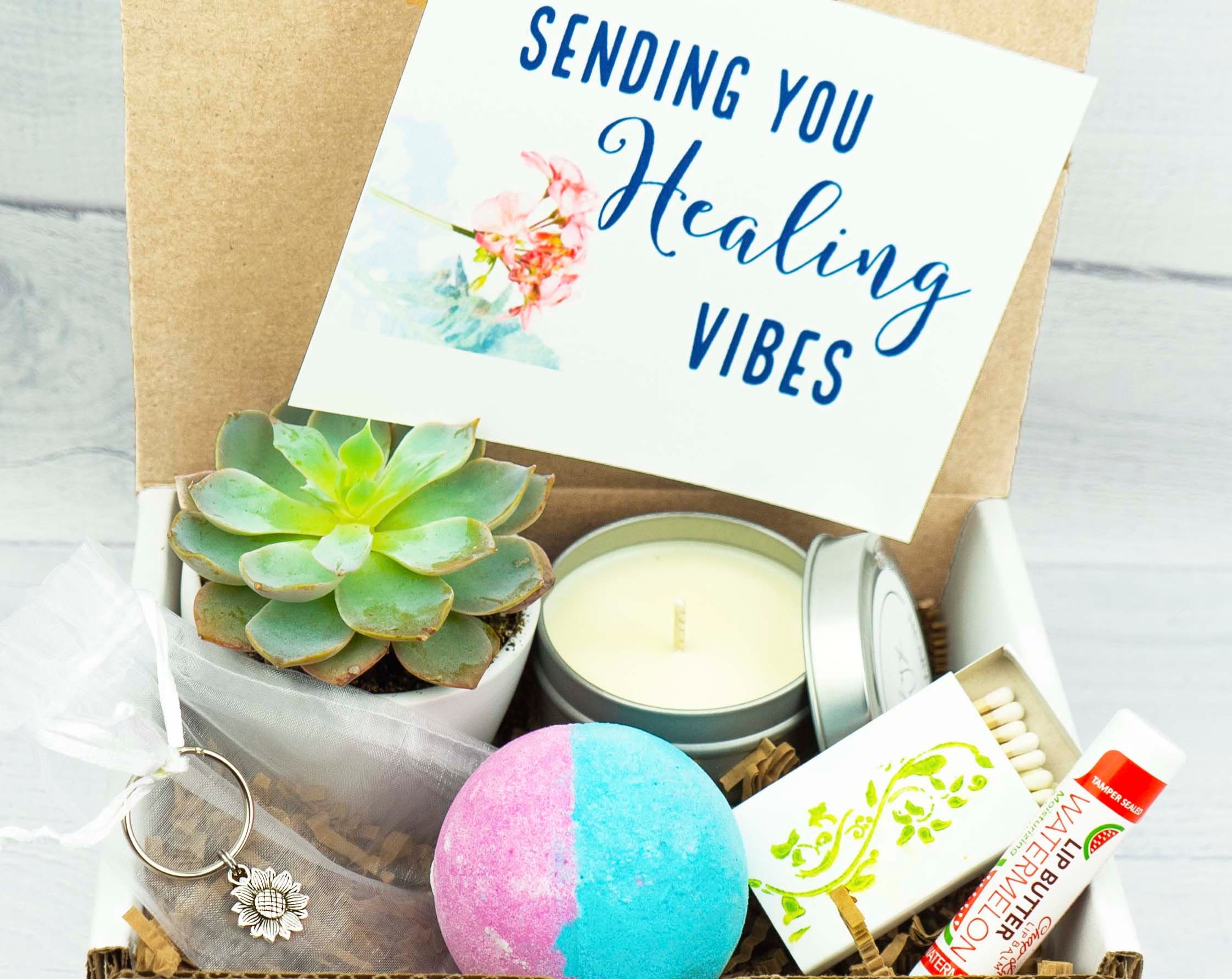 Care Package Healing Vibes Get Well T Box Live Etsy