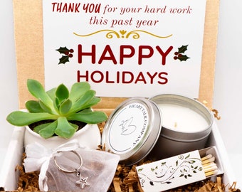 Christmas Employee Gift Box - Etsy