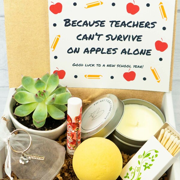 Teacher Gift Basket - Etsy