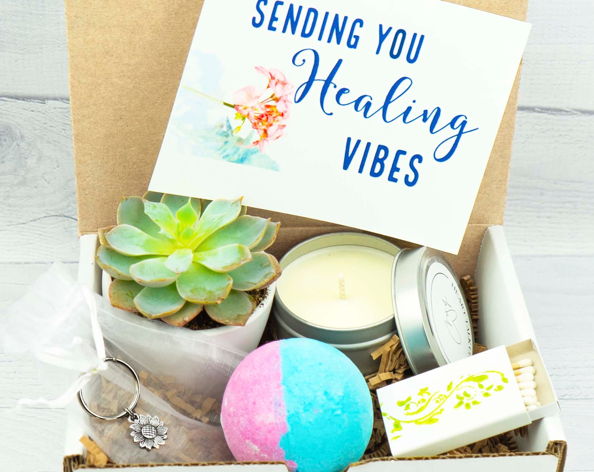 HEALING VIBES. Care Package. Get Well Gift Box. Live | Etsy