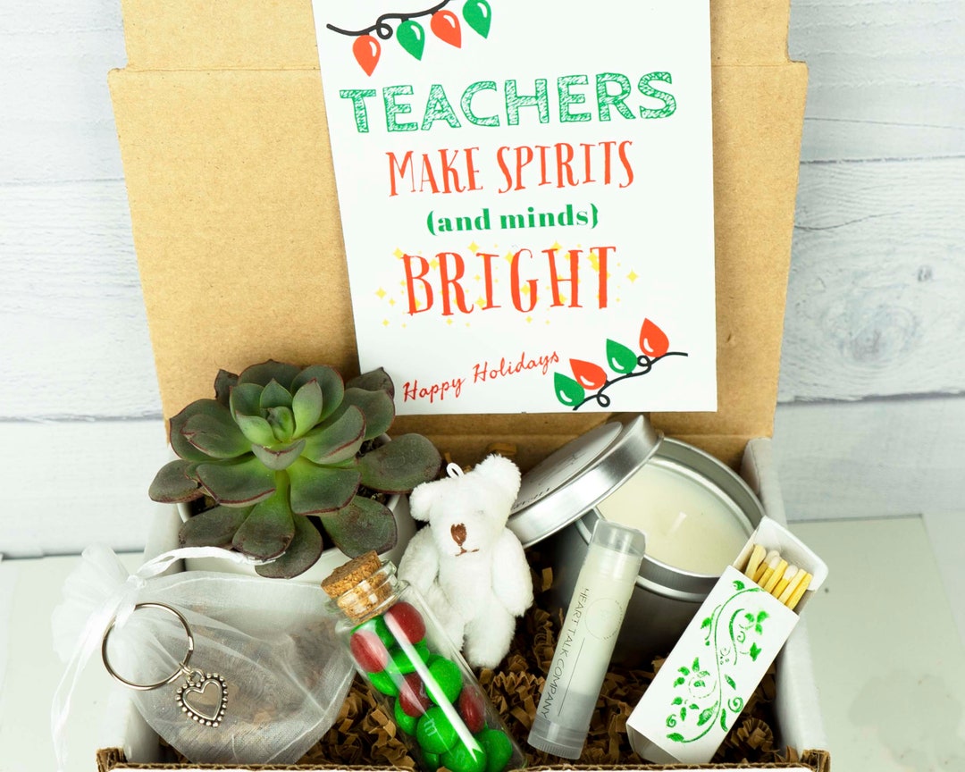 TEACHER CHRISTMAS GIFT. Holiday Gift Box. Virtual Learning. Live ...