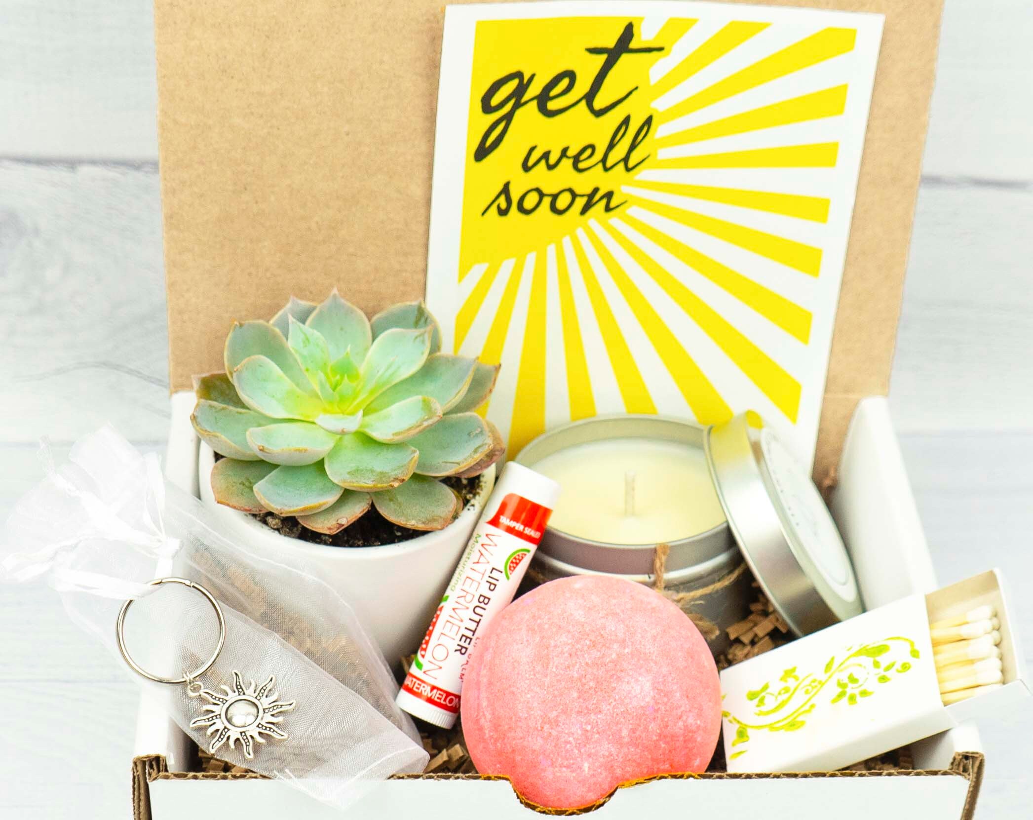 CARE PACKAGE. Get Well Soon. Positive Vibes. Sending You - Etsy