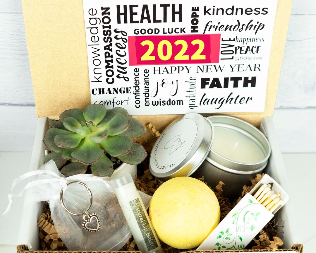 2022. Happy New Years. New Years Gift Box. 2022 Gift Box. New Year Care ...