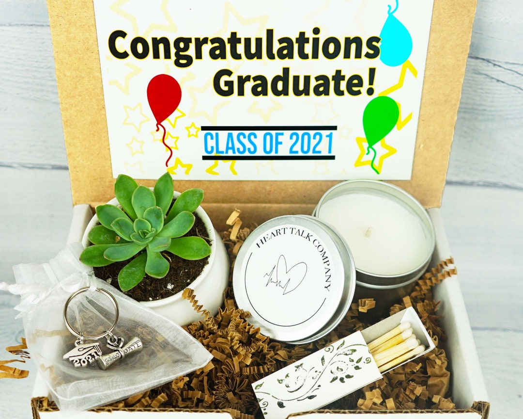 CONGRATS GRAD. Graduation Gift. Class of 2021. Live Succulent. - Etsy