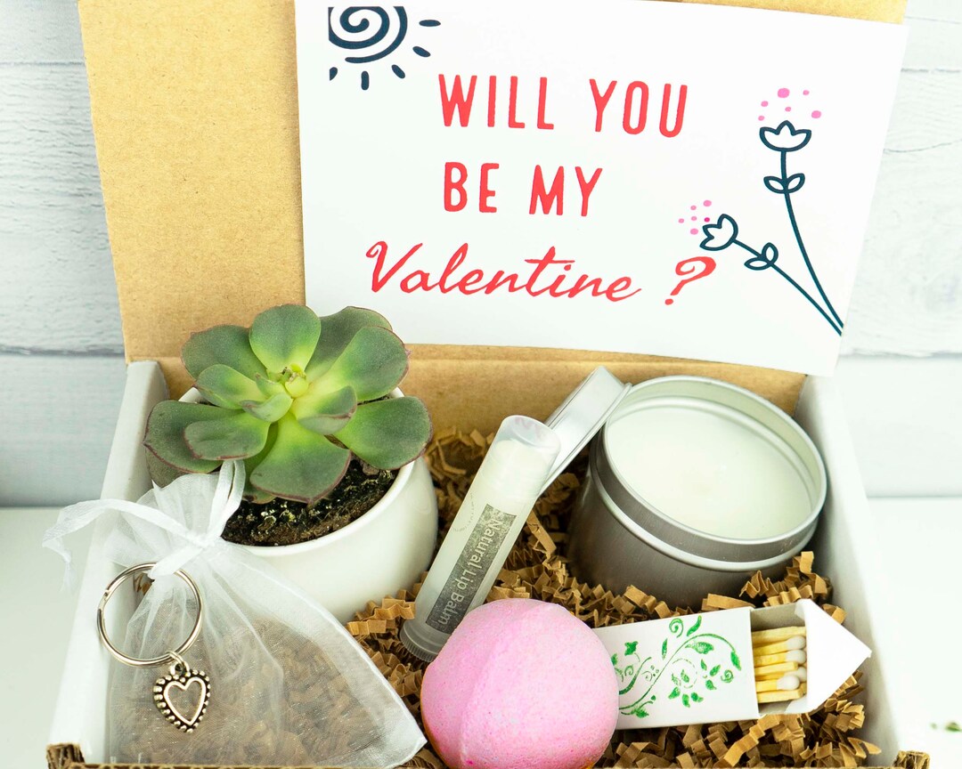 Will You BE MY VALENTINE I Love You. Valentines Care Package ...