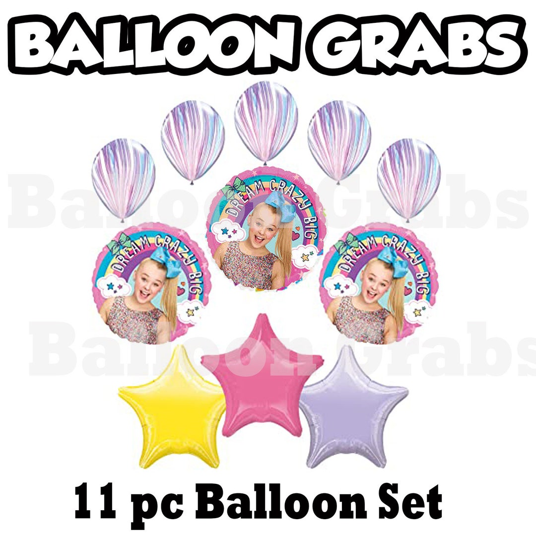 Jojo Siwa Bouquet Balloon Set Mylar Balloons - Etsy