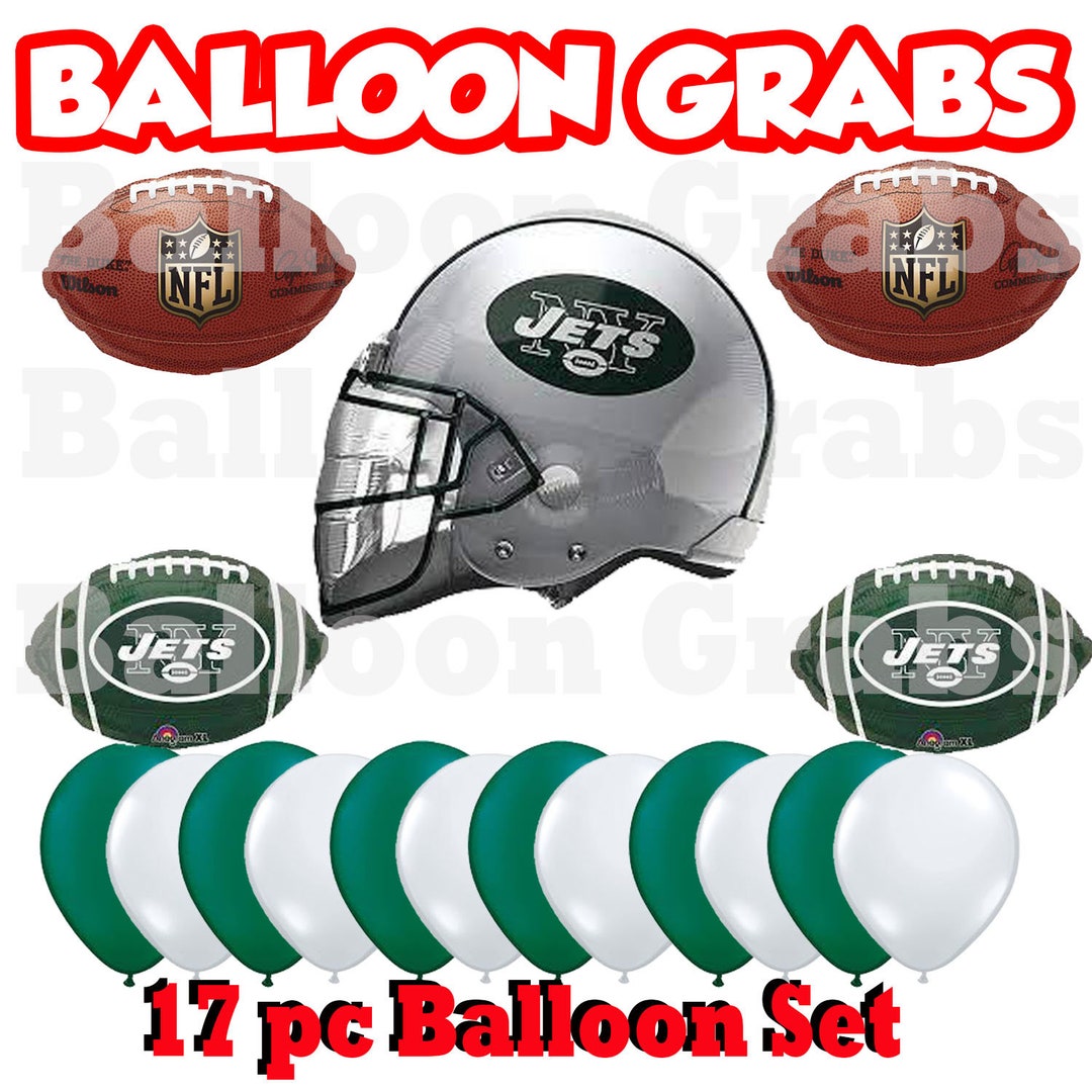 New York Jets Football Bouquet Balloon Set Sports - Etsy