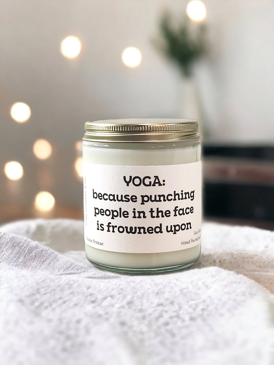 Yoga Because Punching People In The Face Is Frowned Upon Funny Soy