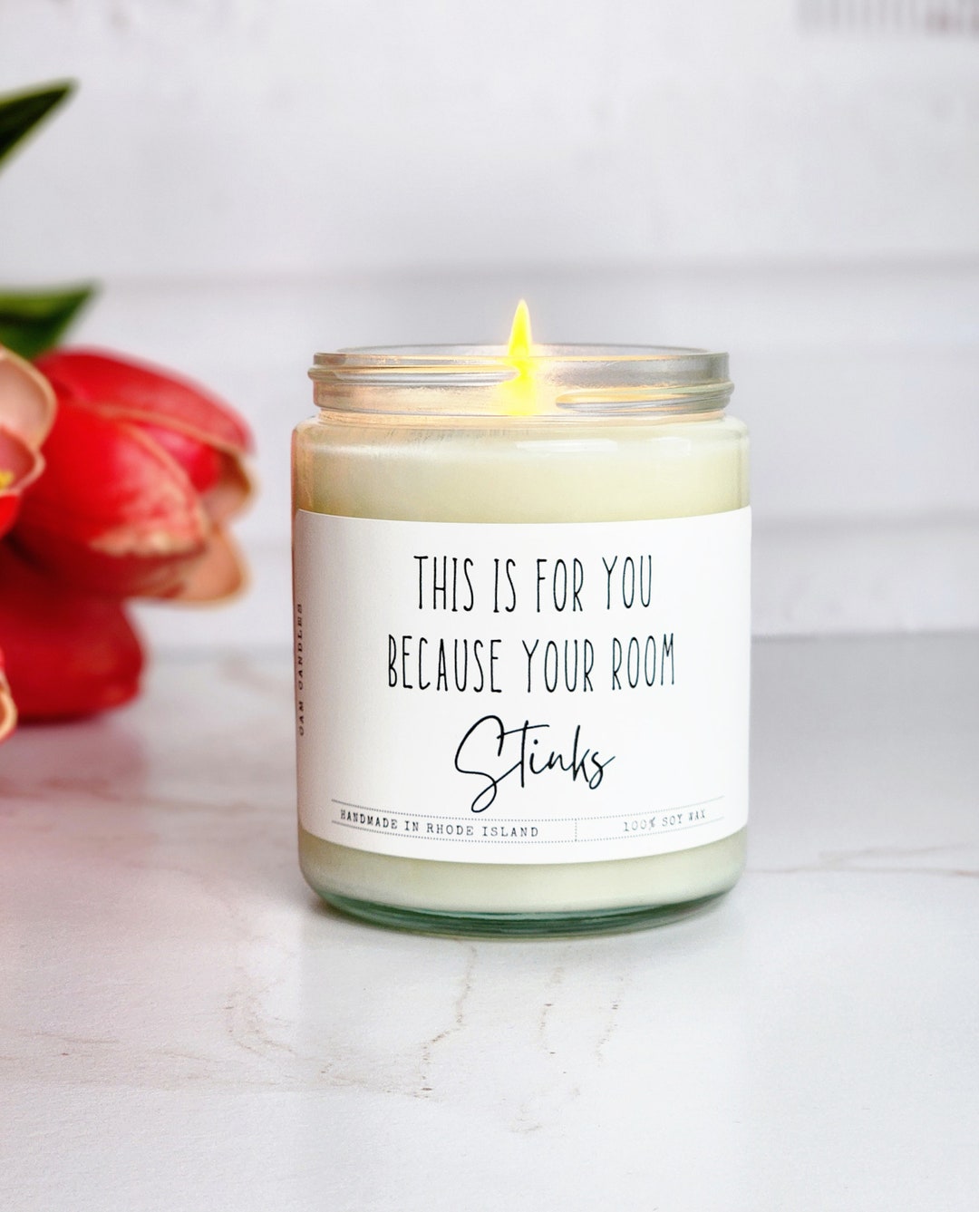 This is for You Because Your Room Stinks, Funny Candles, Gift for Him ...