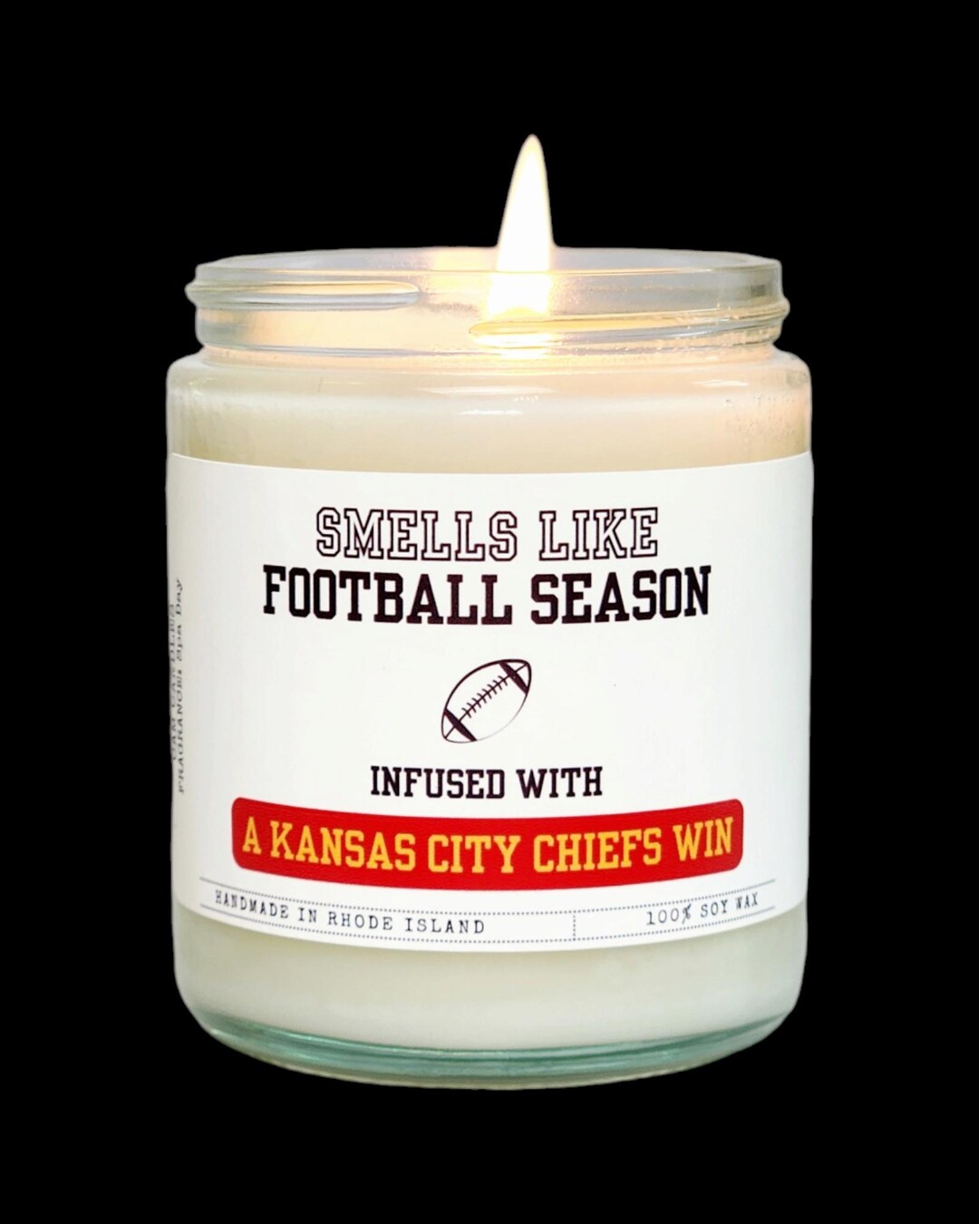 Kansas City Chiefs Football Gift | Chiefs Game Day Candle | Gifts for ...